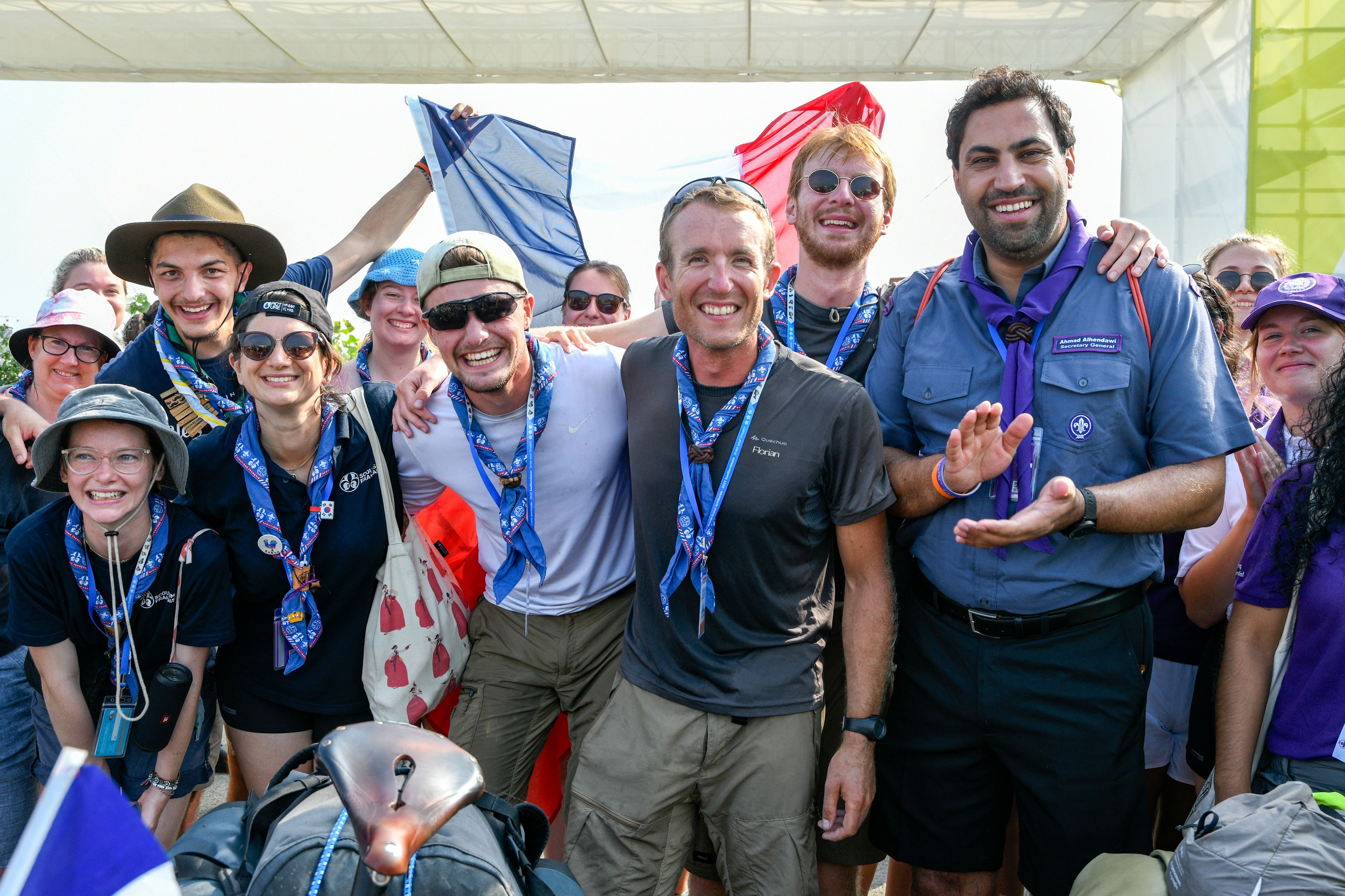 Florian Coupé : Paris-Corée du Sud à vélo pour promouvoir le scoutisme